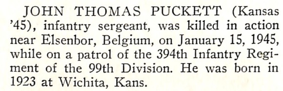 PUCKETT JOHN T | The American Overseas Memorial Day Association