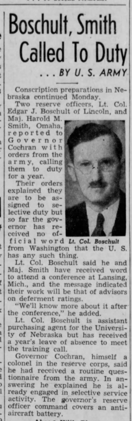 BOSCHULT EDGAR J | The American Overseas Memorial Day Association