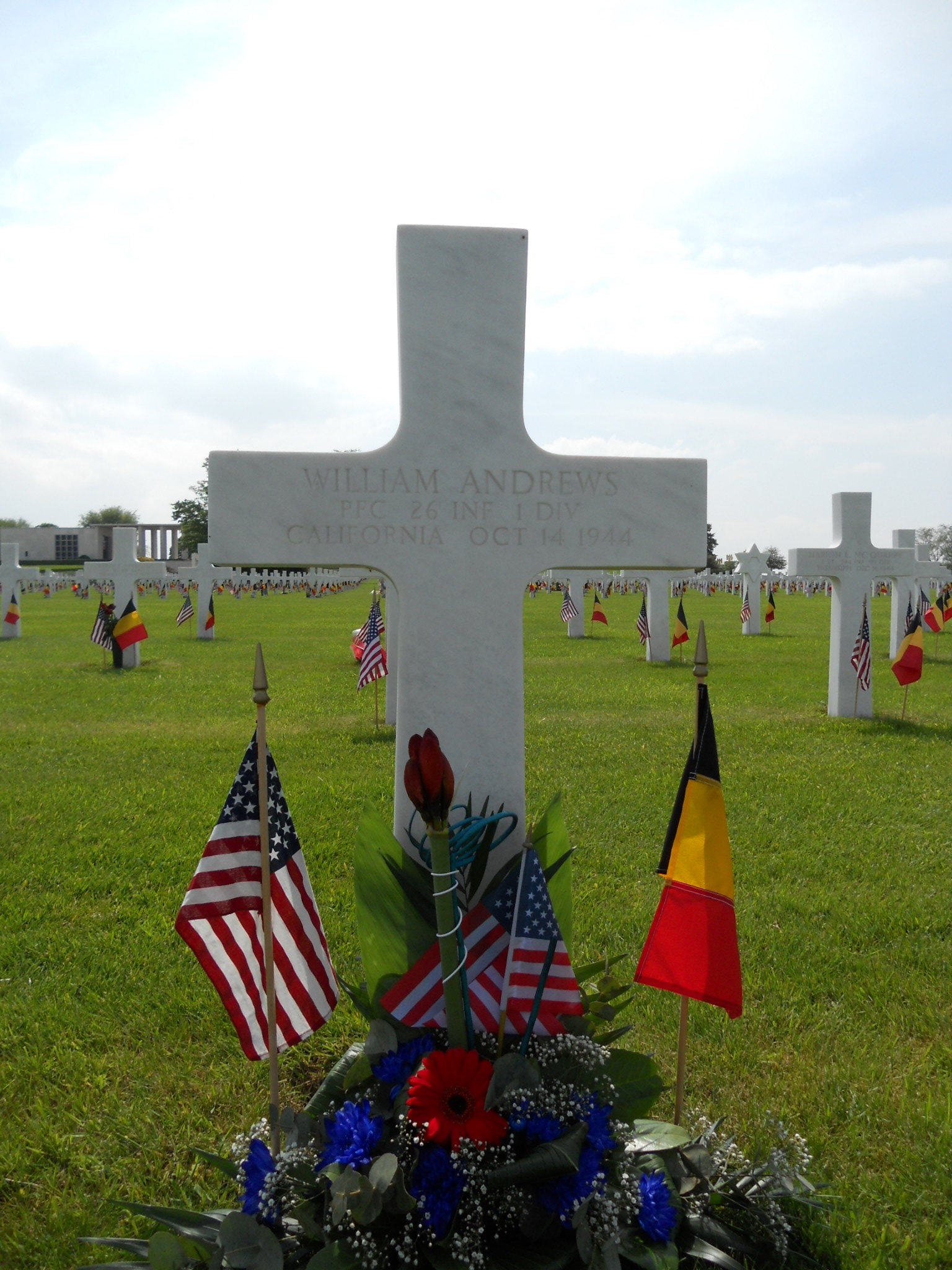 ANDREWS WILLIAM | The American Overseas Memorial Day Association
